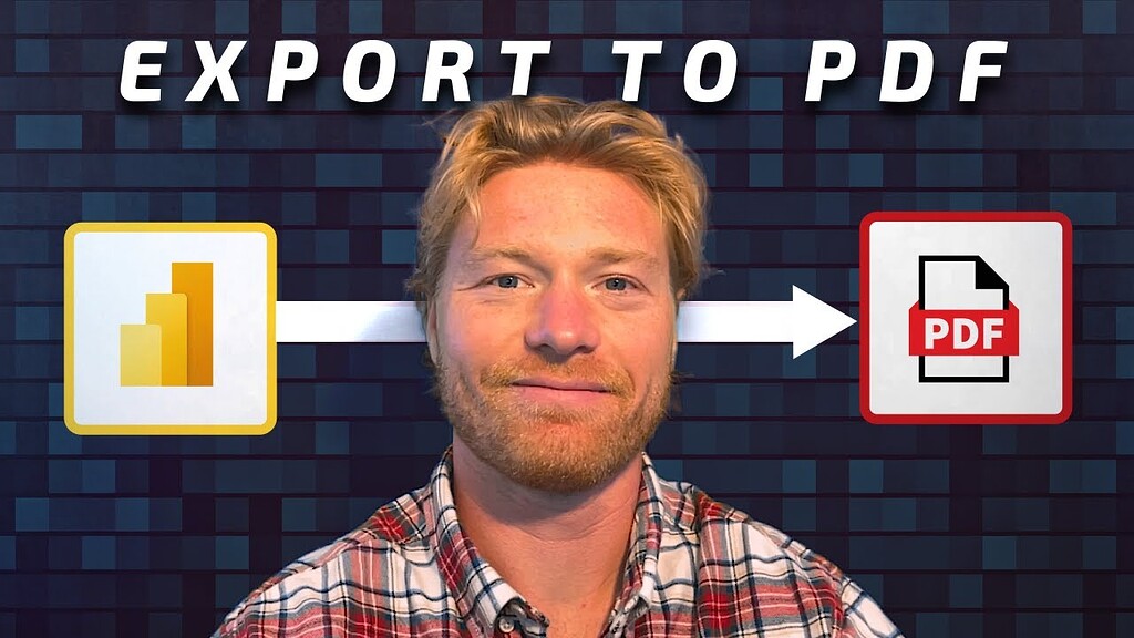 Exportar Informes de Power BI a un PDF - Dashboard PowerBI - Foro Kontrolya