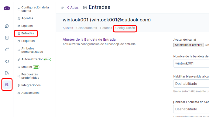 Tu canal de correo se ha desconectado - Your email inbox has been ...