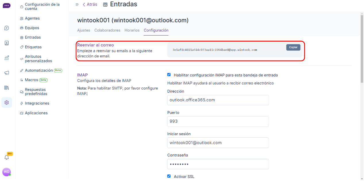 Tu canal de correo se ha desconectado - Your email inbox has been ...